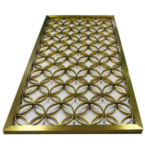 Quality Laser Cut Metal Room Dividers Decorative Customized Metal Screen Partition for sale