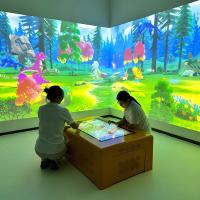 Quality Interactive Table For Kids Educational Projection System Touch Table Projector for sale