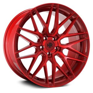 Quality Passenger Car Concave rim candy red wheels 18/20 for sale