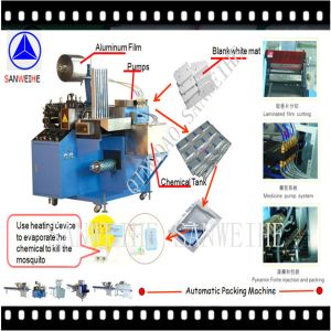 Quality 3.6kw Mosquito Mat Making Machine SWW 240 6 High Speed Packaging Machine for sale