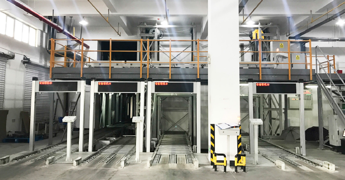 Integrated Logistics Center Pallet Stacker Crane ASRS Automated Shuttle Storage System 