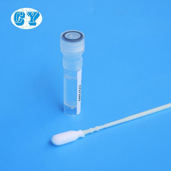 Quality Laboratory Specimen Collection Flocked Swab Disposable Diagnostic for sale