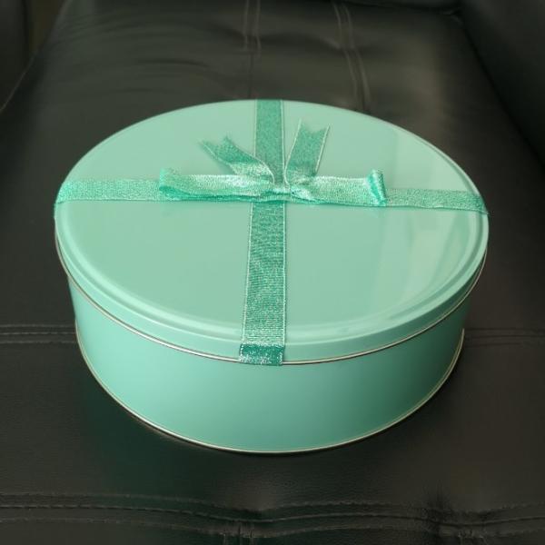 Quality Custom Printed Cookie Gift Tins Costco Cookie Tin Box Wholesale Decorative for sale