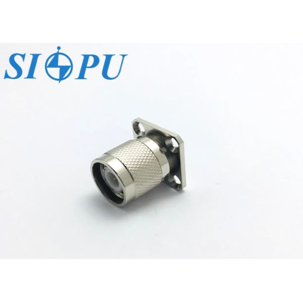 Quality TNC Male RF Coaxial Connector – Flange Mount, Straight Type for sale