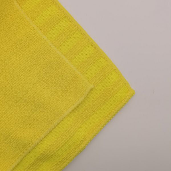 Quality Yellow Antivirus Reusable 200gsm Kitchen Microfiber Towel for sale