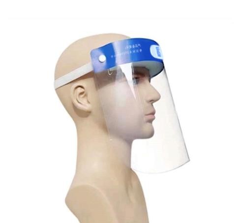 Quality Foam Head Strip Transparent Breathable Face Shield Adjustable Cord Fastener Stable for sale