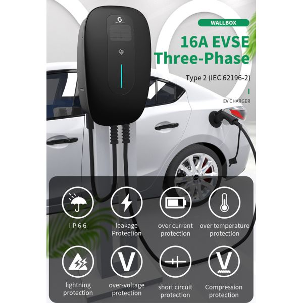Quality Home Wallbox Smart Electric Drive Type 1 Type 2 Wallbox 32A 16A for sale