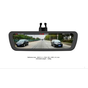 Quality high definition Reverse Camera Rearview Mirrorr Front And Rear Video Rearview for sale