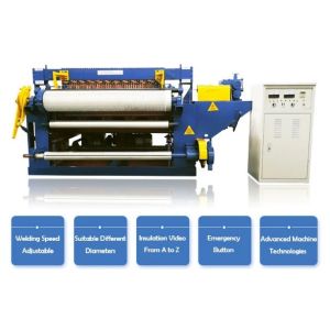 Quality 1500mm Wire Cage Welding Machine , Chicken Wire Mesh Machine for sale