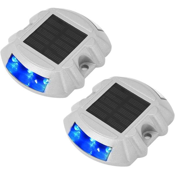 Quality Tempered Aluminum Solar Road Studs Embedded Cat Eye Marker Blinker Road LED Stud for sale