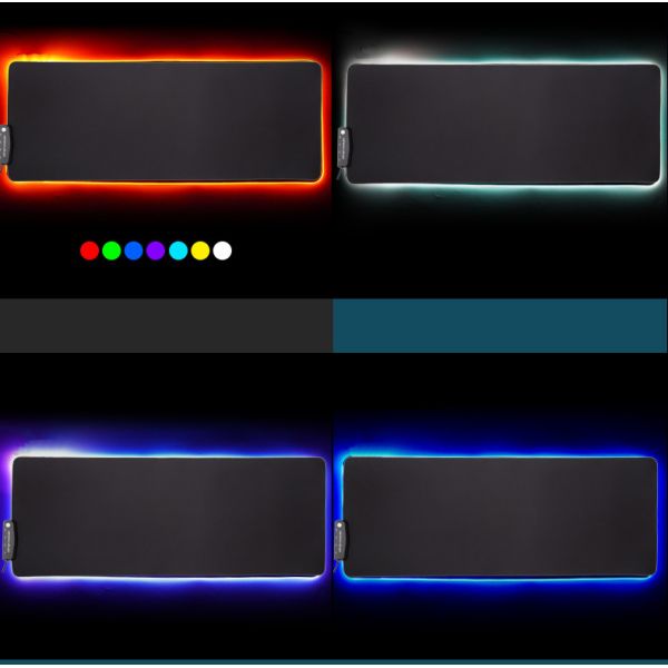 Quality 4 USB Port Oversized Gaming Mouse Pad With Stitched Edge OEM ODM for sale