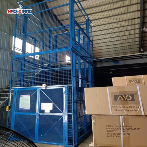 Quality Hydraulic Vertical Freight Lift 7th Floor Hyd Lifts Customizable for sale