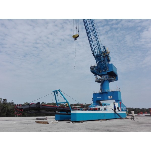 Quality Simple Jet Suction 1500m3/H 15m River Dredger Machine For Sand Dredging for sale