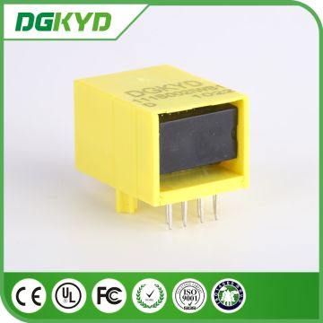 Quality Yellow Color 100 Base - TX Unshielded Rj45 Modular Jack DGKYD111B002IWB1D for sale