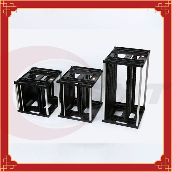 Quality Plastic PCB Storage PCB Magazine Rack ESD Handle 254mm 5 Sheets for sale