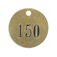 Quality Round Numbered Brass Interlocking Stencils Eco - Friendly Free Mould Charge for sale