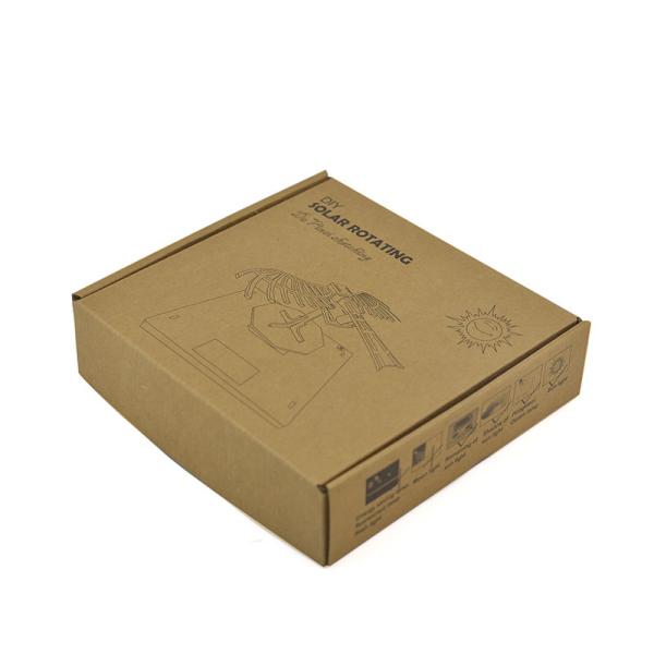 Quality Brown 250mm Length Corrugated Cardboard Box For Moving E Flute for sale