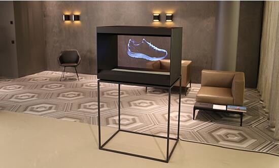Quality Hologram 3D Advertising Display Pyramid Holocube Holographic Projector for sale