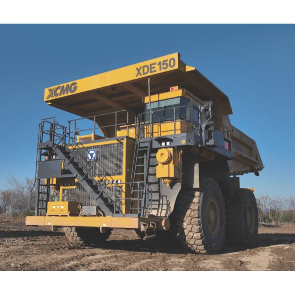 Quality XDE150 DOUBLE AXLE RIGID MINING DUMP TRUCK FOR HEAVY-DUTY MINING OPERATION for sale