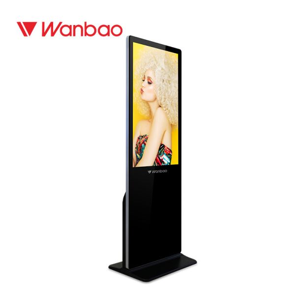 Quality Commercial Floor Standing LCD Advertising Player 1080P 10 Points IR Touch Screen for sale