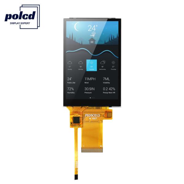 Quality Polcd 12 0'CLOCK Tft 3.5 Inch ILI9488 320x480 TFT Touch Screen for sale