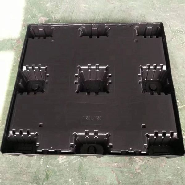 Quality Durable 100L Plastic Coaming Box Lightweight PP Plastic Folding Container for sale