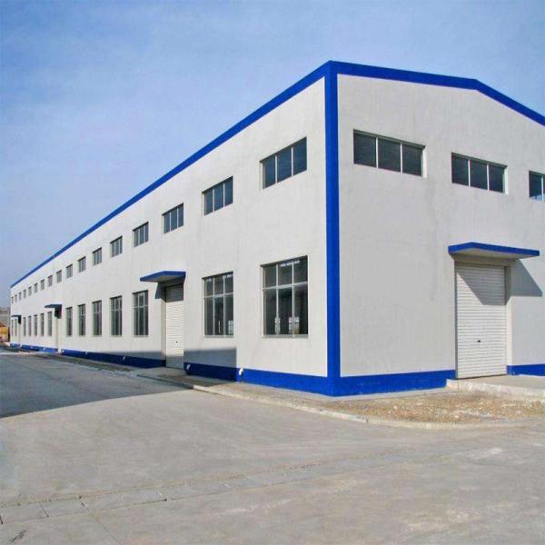 Quality Large Span Structural Steel Prefabricated Warehouse Buildings In Steel for sale