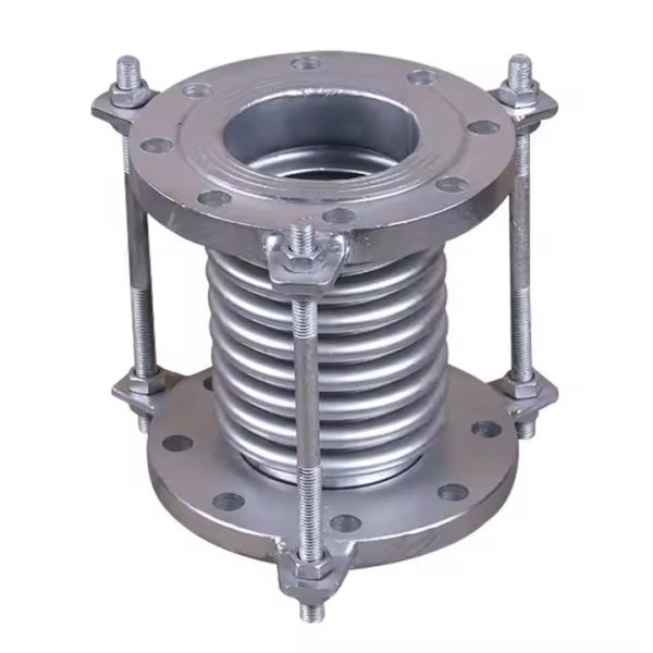 Quality Stainless Steel 304/316 Corrugated Flexible Metal Compensator Pipeline Bellows Type Expansion Joint for sale