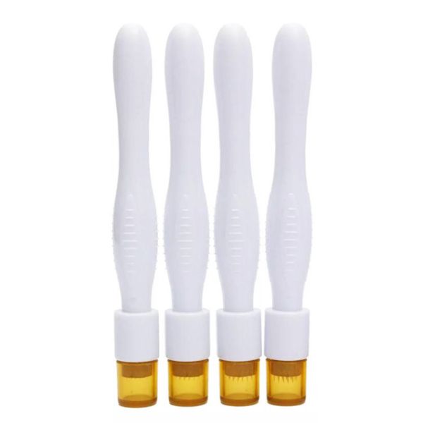 Quality White Handle Professional 40 Needle Titanium Derma Stamp Micro Needling Therapy for sale