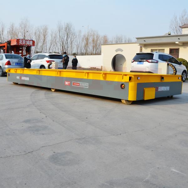 Quality Electric 30 Tons Die Transfer Cart Industry Metallurgy Wireless Remote Control for sale