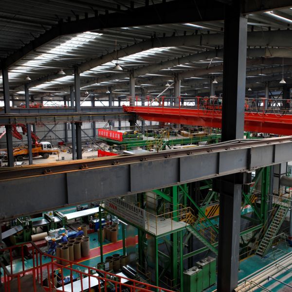 Quality Hot Dip Galvanizing Line Equipment 0.6-1.2mm 550mm 150000TPY for sale