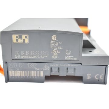 Quality X20CP1382 B&R X20 PLC SYSTEM CPU Module Intel X86 400 MHz Compatible With for sale