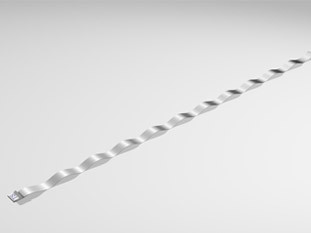 Quality Carbon Steel / Stainless Steel Linear Wave Springs Long Strip Springs for sale