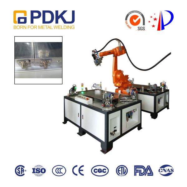 Quality CCC Industrial Welding Robot Fiber Laser Welding Workstation 5mm for sale