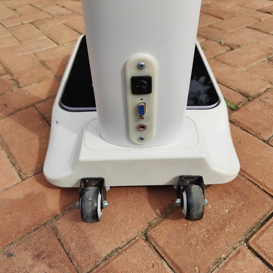 Quality Ultrasonic BMI Height Weight Machine with Foldable Body and Platform Size of 330 for sale