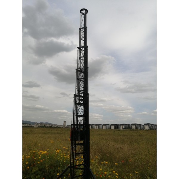 Quality 30M Truss Guyed Lattice Tower for sale