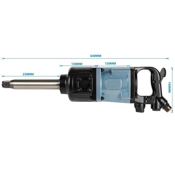 Quality Most Powerful 1Inch Industrial Air Impact Wrench for sale
