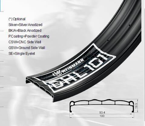 Quality WEINMANN CHOPPER HARLEY WHEEL RIM 100MM WIDTH for sale