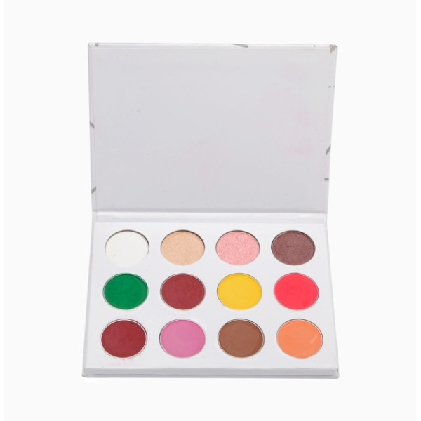 Quality Natural Pigment Shimmer Eye Makeup Eyeshadow Palette Eco Friendly Material Easy Coloring for sale