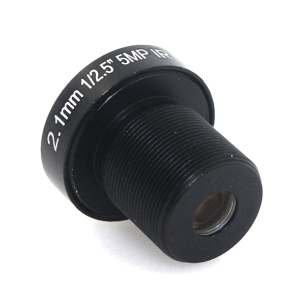 2.1mm 5.0 Megapixel Fisheye CCTV Camera Lens155D Compatible Wide Angle Panoramic CCTV Lens For HD IP Camera M12 Mount 2.1mm 5.0 Megapixel Fisheye CCTV Camera Lens155D Compatible Wide Angle Panoramic CCTV Lens For HD IP Camera M12 Mount