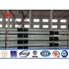 Quality 25FT Electrical Power Galvanized Steel Pole Against 8 Grade Earthquake for sale