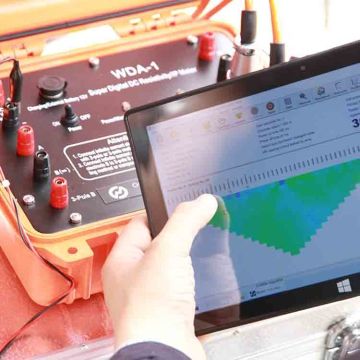 Quality ERI Geophysical Exploration Instrument Electrode Resistivity Imaging Meter for sale