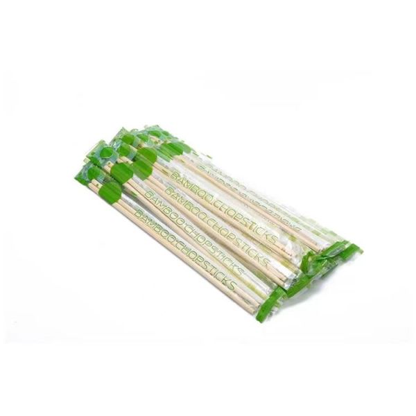 Quality 21cm Disposable Round Wooden Chopsticks Environmentally Friendly for sale