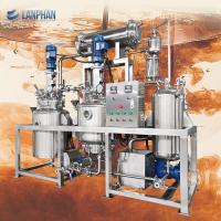 Quality 50L Vacuum Vertical Concentration And Extraction Tank Fragrance Stills Extractor for sale