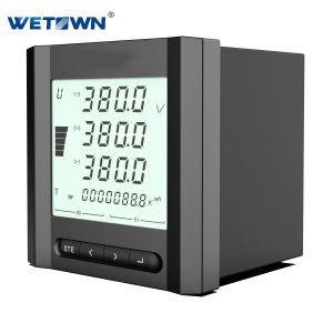 Quality Digital Multifunction Meter 0.2 Level 0.05Hz Power Measuring Meter 16A-800A AC for sale