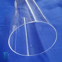 Quality high purity quartz tube Resistance High Temperature Customizable Size Quartz for sale