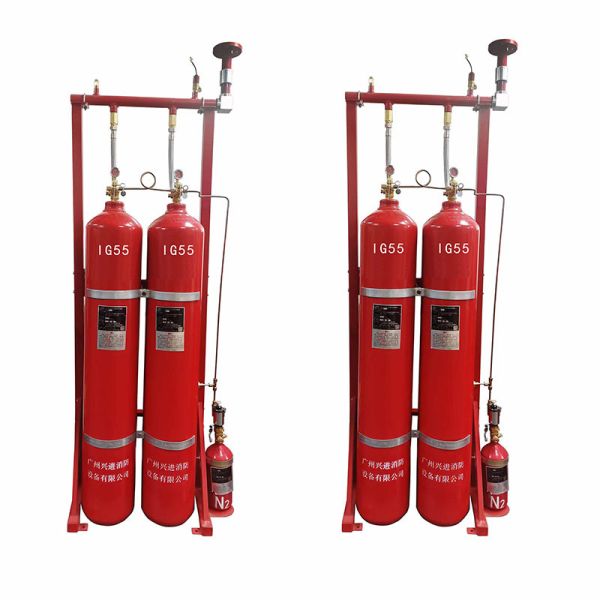 Quality Xingjin 90L Argonite IG55 Fire Suppression System Lightweight Design With Low for sale