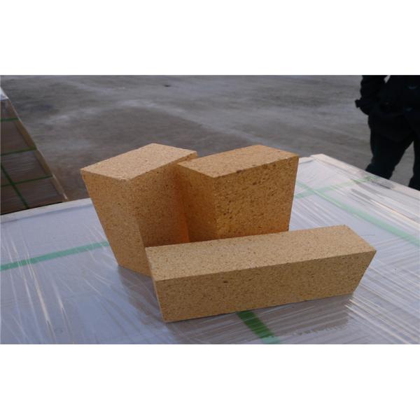 Quality High Temperature Fireclay Brick , Glass Furnace Lining Insulated Fire Brick for sale