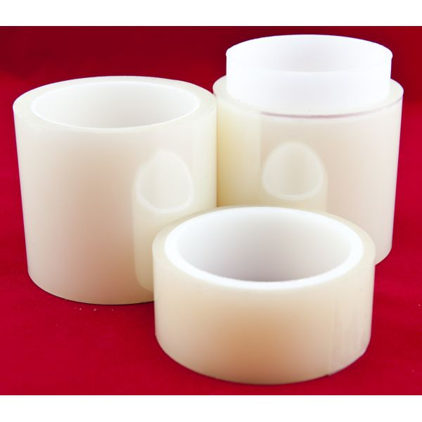 Quality Transparent PET Film Silicone Adhesive Masking Tape For Metal Painting for sale