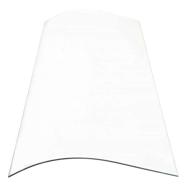 Quality 3-15mm Thickness J-Shape Curved Tempered Shower Glass for Bathroom Modernization Project for sale